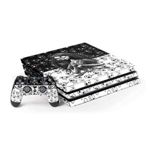 skinit decal gaming skin compatible with ps4 pro bundle - officially licensed disney the nightmare before christmas sally art design