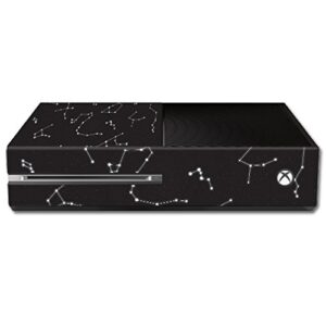 mightyskins skin compatible with microsoft xbox one - constellations | protective, durable, and unique vinyl decal wrap cover | easy to apply, remove, and change styles | made in the usa