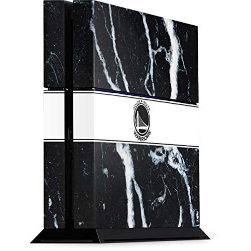 Skinit Decal Gaming Skin for PS4 Console - Officially Licensed NBA Golden State Warriors Marble Design