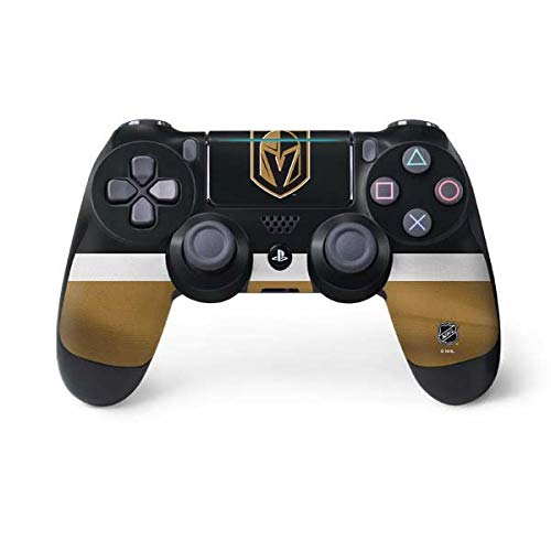 Skinit Decal Gaming Skin for PS4 Pro/Slim Controller - Officially Licensed NHL Vegas Golden Knights Jersey Design