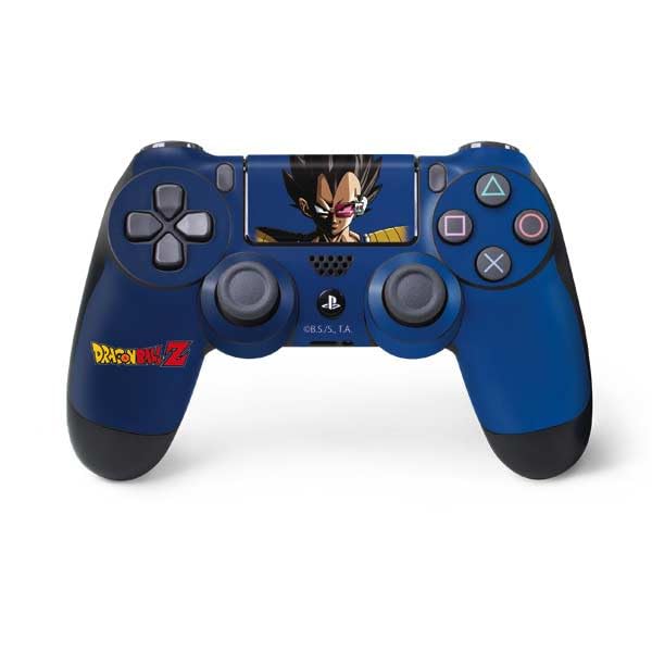 Skinit Decal Gaming Skin Compatible with PS4 Controller - Officially Licensed Dragon Ball Z Vegeta Portrait Design