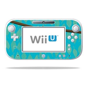 mightyskins skin compatible with nintendo wii u gamepad controller – slow sloth | protective, durable, and unique vinyl decal wrap cover | easy to apply, remove, and change styles | made in the usa