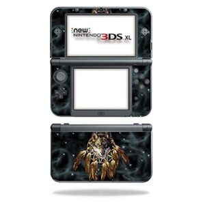 mightyskins skin compatible with nintendo 3ds xl (2015) - wolf dreams | protective, durable, and unique vinyl decal wrap cover | easy to apply, remove, and change styles | made in the usa