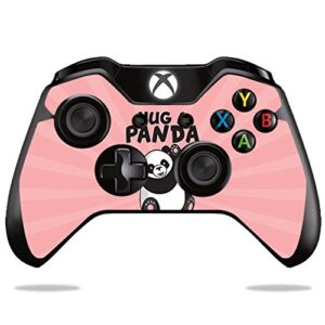 mightyskins skin compatible with microsoft xbox one or one s controller - hug a panda | protective, durable, and unique vinyl wrap cover | easy to apply, remove, and change styles | made in the usa