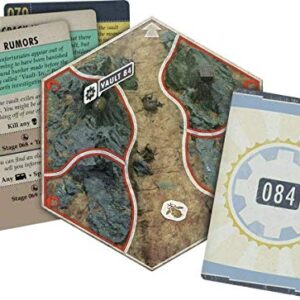 Fallout The Board Game (Base) | Strategy | Apocalyptic Adventure Game for Adults and Teens | Ages 14 and up | 1 to 4 Players | Average Playtime 2-3 Hours | Made by Fantasy Flight Games