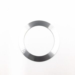 2 x UMD Back Door Cover Decorate Rims Steel Silver Ring with Adhesive for PSP 1000 2000 Replacement Part