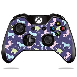 mightyskins skin compatible with microsoft xbox one or one s controller - unicorn dream | protective, durable, and unique vinyl wrap cover | easy to apply, remove, and change styles | made in the usa