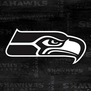 Skinit Decal Gaming Skin Compatible with PS4 Console - Officially Licensed NFL Seattle Seahawks Black & White Design