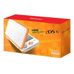 Nintendo 2DS XL Game Console - White + Orange - Nintendo 2DS