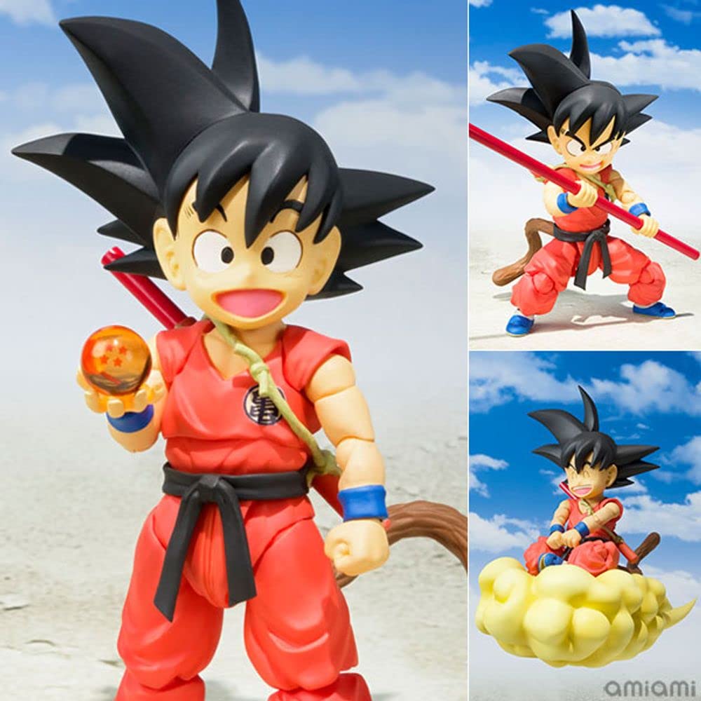 TAMASHII NATIONS Bandai S.H. Figuarts Kid Goku Dragon Ball Action Figure