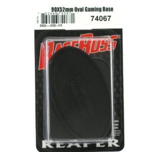 REAPER Base Boss: 90mm x 52mm Oval Gaming Base (10)