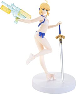 furyu fate/grand order archer altria pendragon servant action figure, 7"