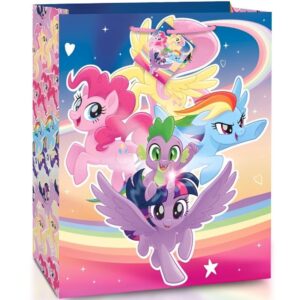 unique my little pony paper gift bag | 12" x 10" | 1 pc