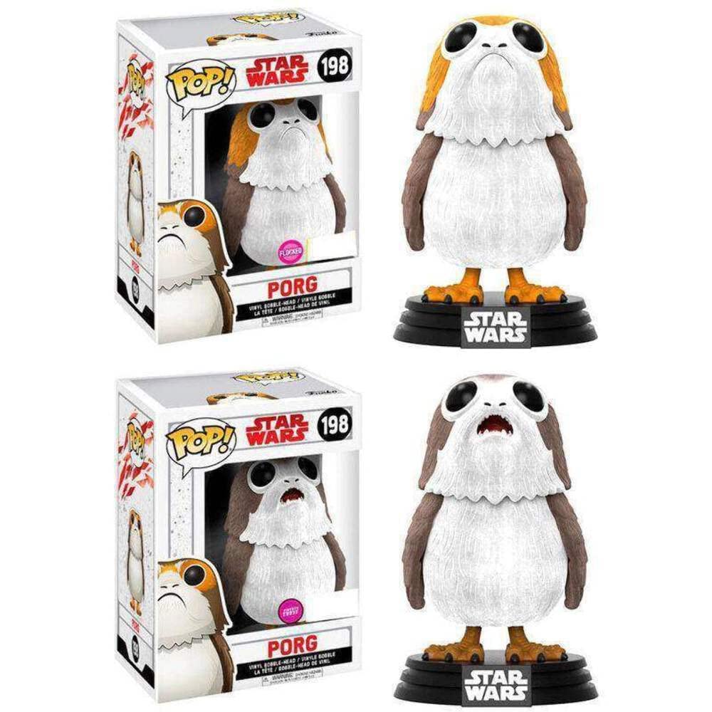 POP Funko Star Wars The Last Jedi PORG #198 (Flocked)