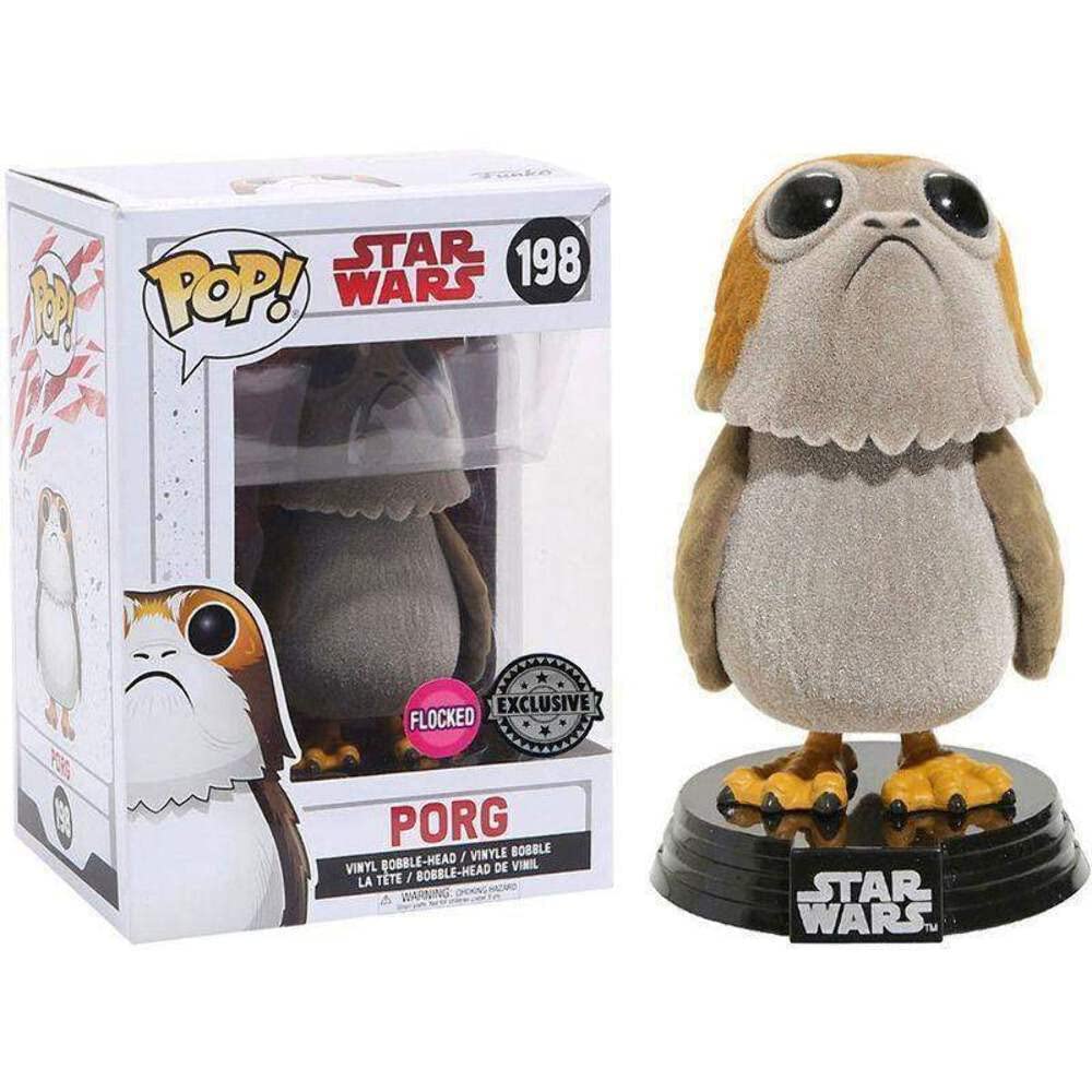 POP Funko Star Wars The Last Jedi PORG #198 (Flocked)