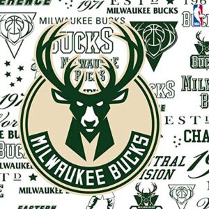 Skinit Decal Gaming Skin for PS4 Console - Officially Licensed NBA Milwaukee Bucks Historic Blast