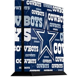 skinit decal gaming skin compatible with ps4 console - officially licensed nfl dallas cowboys blast design