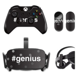 mightyskins skin compatible with oculus rift cv1 – genius | protective, durable, and unique vinyl decal wrap cover | easy to apply, remove, and change styles | made in the usa