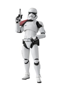 s.h. figuarts star wars first order stormtrooper (the last jedi) special set, approx. 5.9 inches (150 mm), abs & pvc, pre-painted action figure