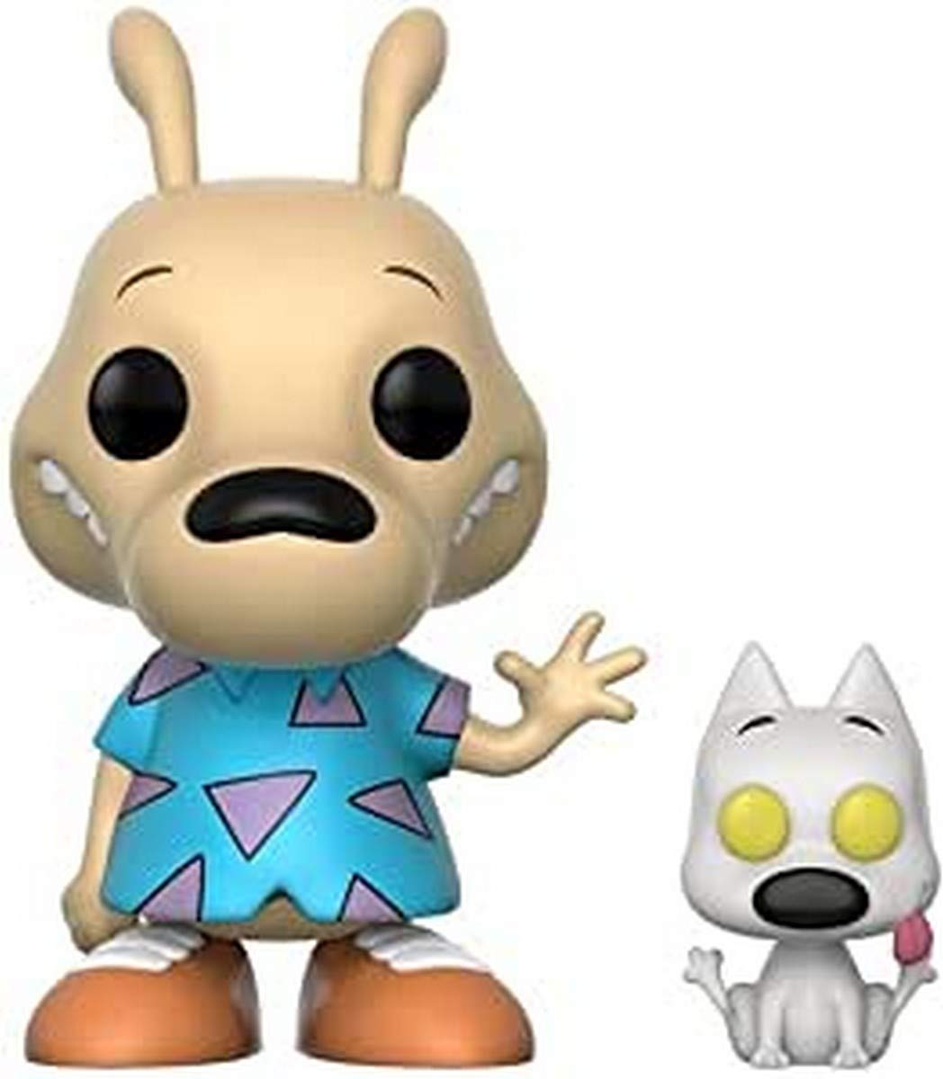 Funko Pop! Television: Rocko's Modern Life - Rocko & Spunky (Styles May Vary) Collectible Toy