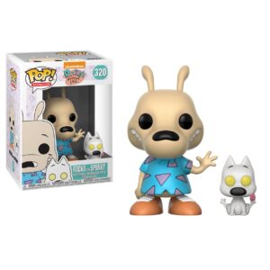 Funko Pop! Television: Rocko's Modern Life - Rocko & Spunky (Styles May Vary) Collectible Toy