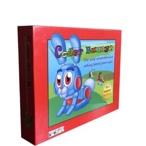 Coder Bunnyz - The Most Comprehensive STEM Coding Board Game Ever! Learn All The Concepts You Ever Need in Computer Programming in a Fun Adventure. Featured at TIME, NBC, Sony, Google, Maker Faires!