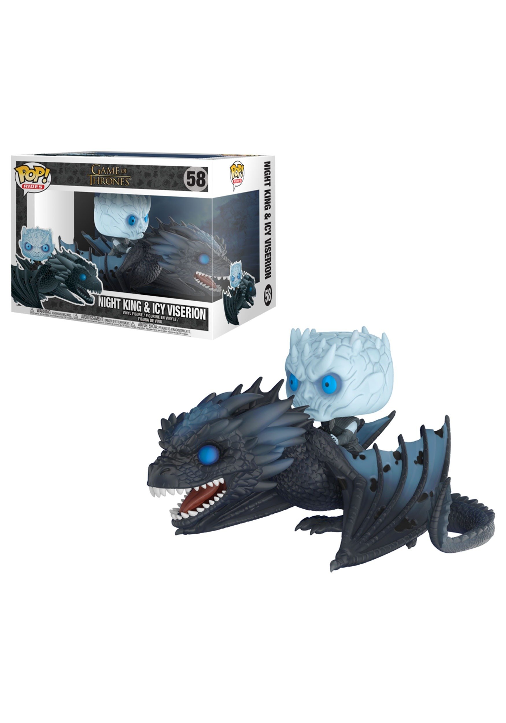 Funko Pop! Rides: Game of Thrones - Night King On Dragon Collectible Figure