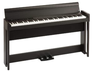 korg c1 air digital piano with bluetooth - brown