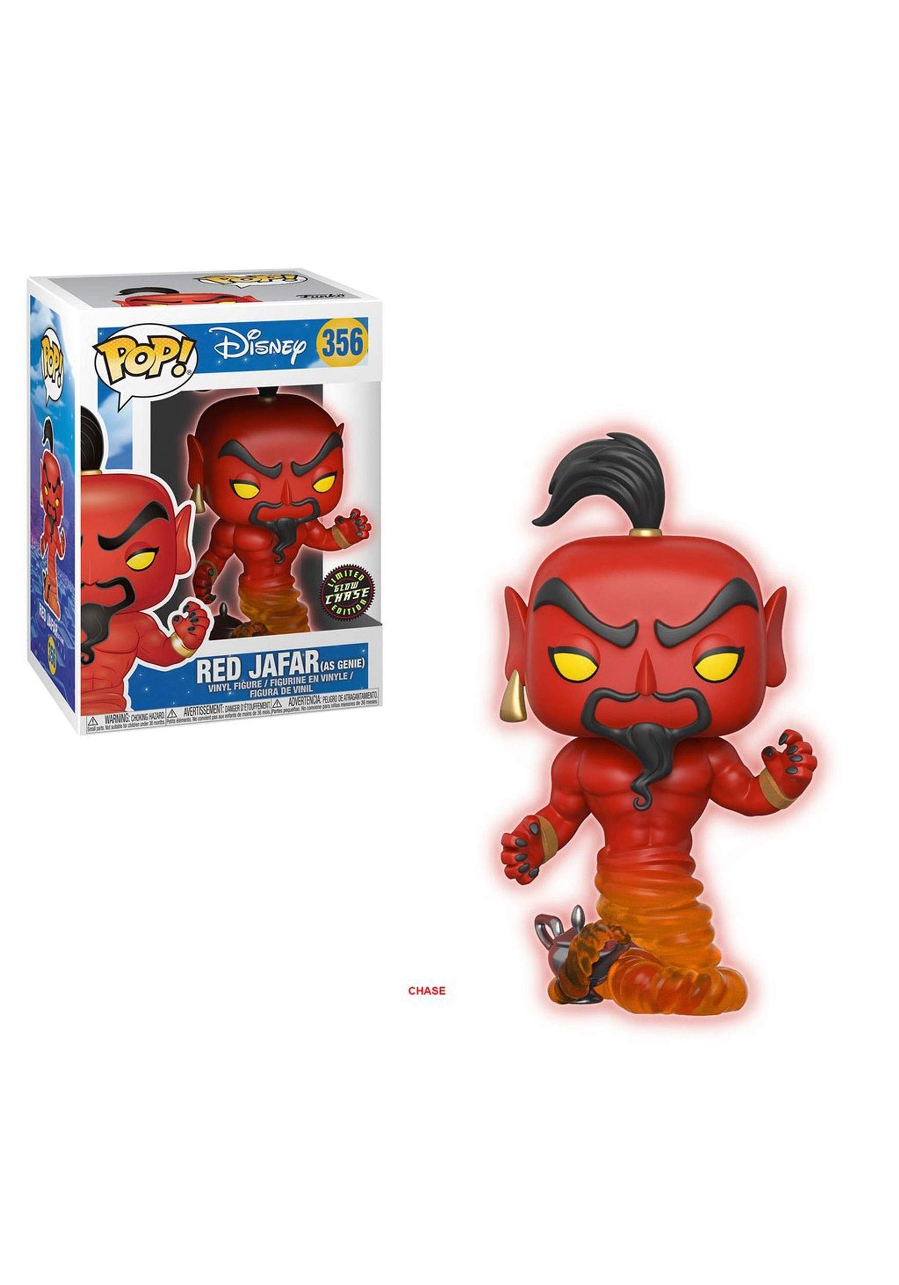 Funko Pop! Disney: Aladdin Jafar (Red) Collectible Figure