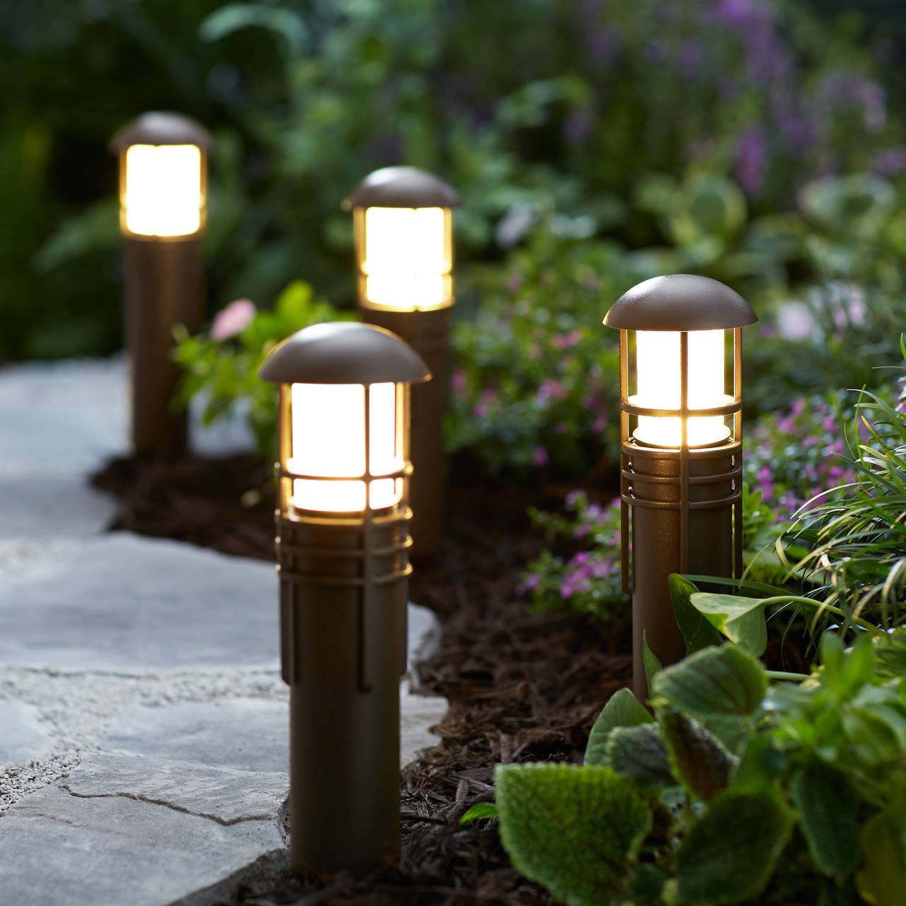 1-Piece Prentiss QuickFIT LED Pathway Light