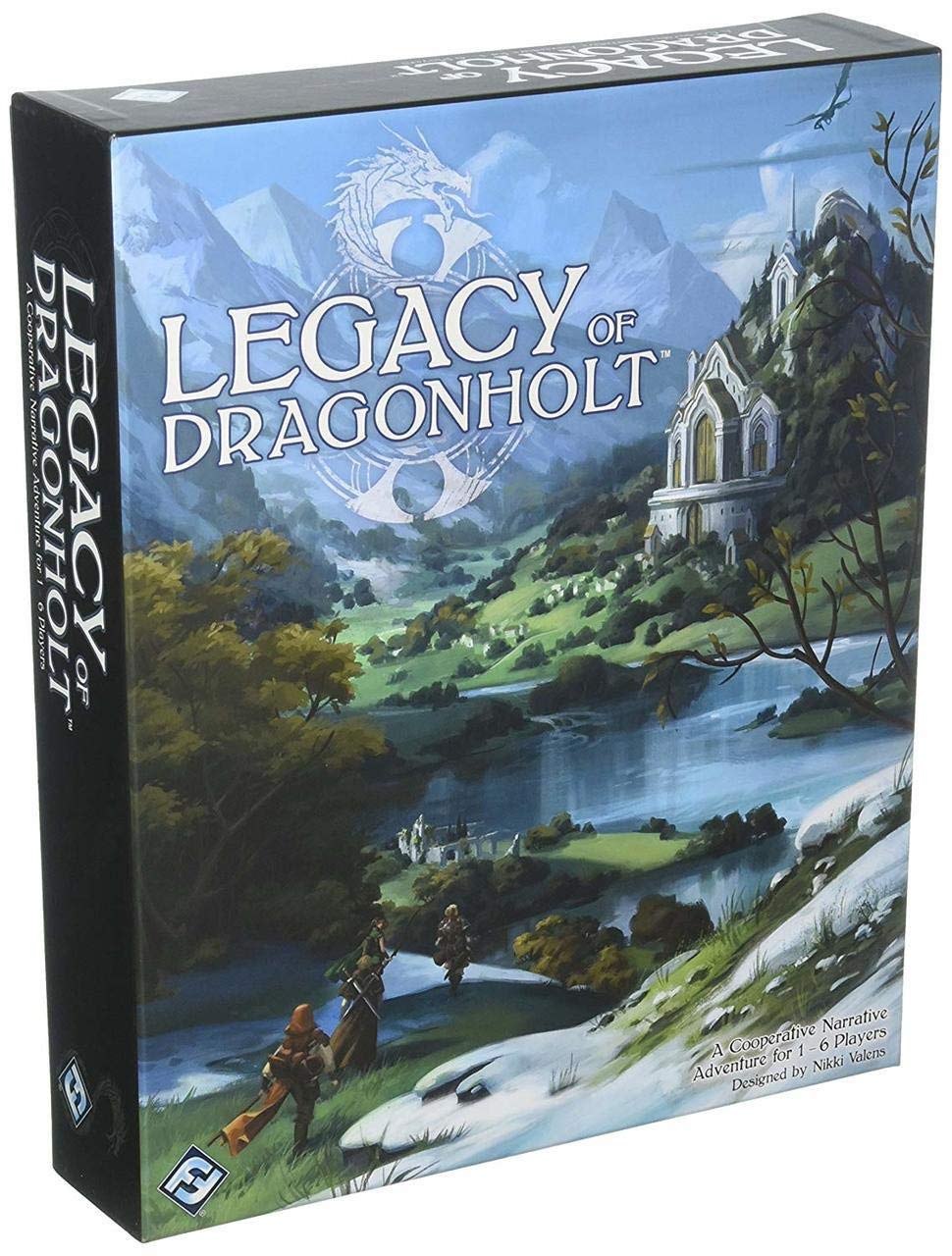 Legacy of Dragonholt Roleplaying Game | Narrative Adventure Game | Cooperative Fantasy Game for Adults and Teens | Ages 14+ | 1-6 Players | Average Playtime 90 Minutes | Made by Fantasy Flight Games