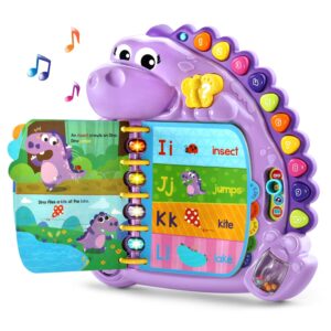 LeapFrog Dino's Delightful Day Alphabet Book, Purple