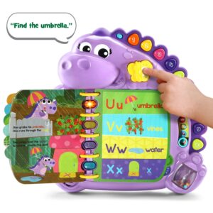 LeapFrog Dino's Delightful Day Alphabet Book, Purple