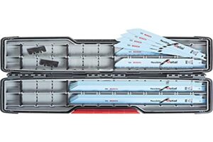 bosch accessories 20-piece sabre saw blade set, flexible (for metal, accessories for sabre saws)