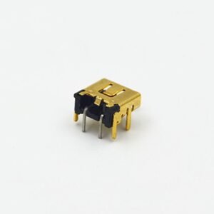 Power Jack Charging Port Socket Connector Dock for Nintendo DS Lite DSL NDSL Replacement Part - Gold