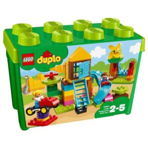 lego duplo large playground brick box 10864 building block (71 pieces)