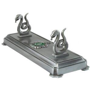 the noble collection harry potter slytherin house wand stand