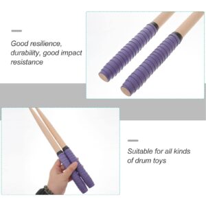 Pair of 350 * 20MM Maibachi of Taiko Drum Drumsticks drumsticks (Purple)