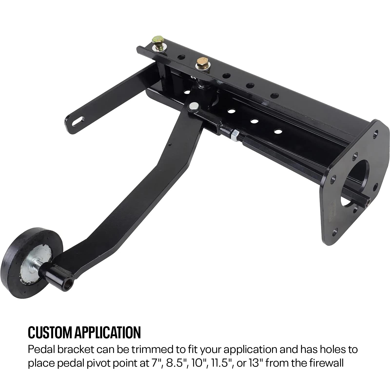 Under-Dash Brake Pedal Assembly, Single Diaphragm