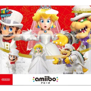 amiibo Triple Wedding Set [Mario / Peach / Kupa] (Super Mario Series) Japan Ver.