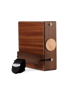 cajontab 12" pro series - solid walnut with snare