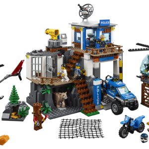 LEGO City Mountain Police Headquarters 60174 Building Kit (663 Pieces)