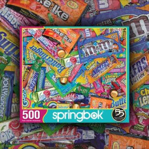 Springbok's 500 Piece Jigsaw Puzzle Sweet Tooth, Multi