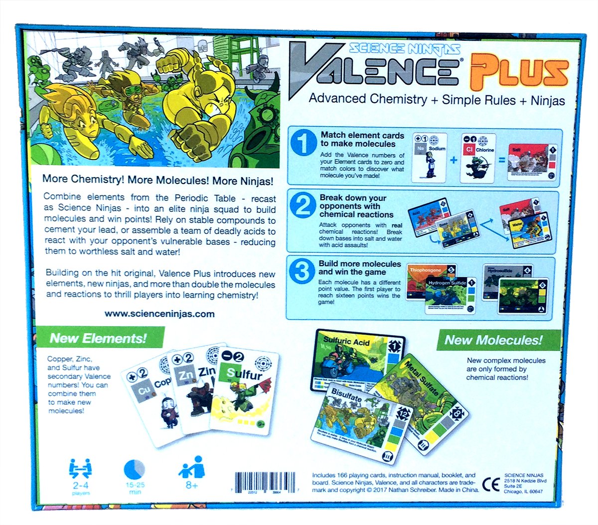 Valence Plus - Use Real Chemistry to Break Down Your Opponents' Molecules!