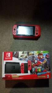 nintendo switch - super mario odyssey edition