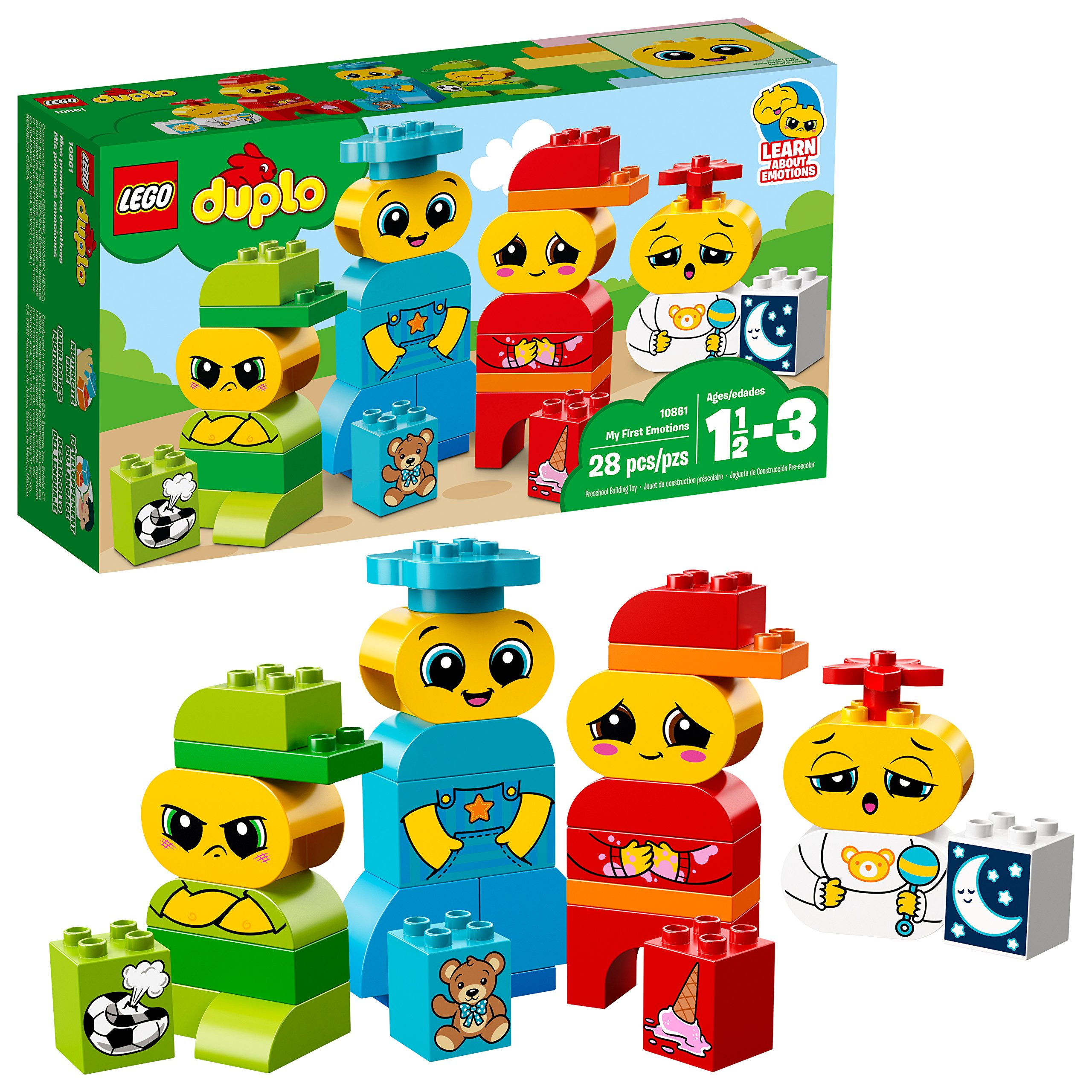 LEGO DUPLO My First Emotions 10861 Building Blocks (28 Piece)