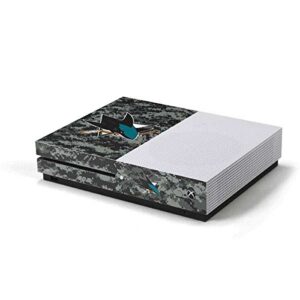 skinit decal gaming skin for xbox one s console - officially licensed nhl san jose sharks camo design