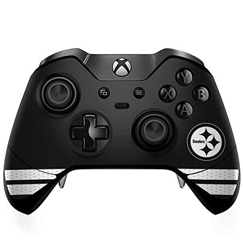 Skinit Decal Gaming Skin Compatible with Xbox One Elite Controller - Officially Licensed NFL Pittsburgh Steelers Shutout Design