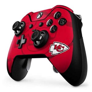 Skinit Decal Gaming Skin Compatible with Xbox One Elite Controller - Officially Licensed NFL Kansas City Chiefs Double Vision Design