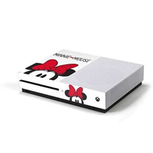 skinit decal gaming skin compatible with xbox one s console - officially licensed disney minnie mouse design